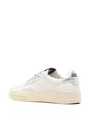 4B12 Hyper Glitter-laces Sneakers - White