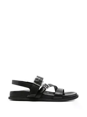 GUGLIELMO ROTTA Buckle-strap Leather Sandals