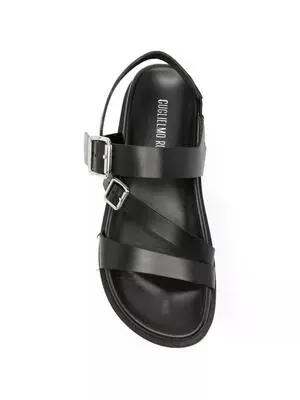 GUGLIELMO ROTTA Buckle-strap Leather Sandals
