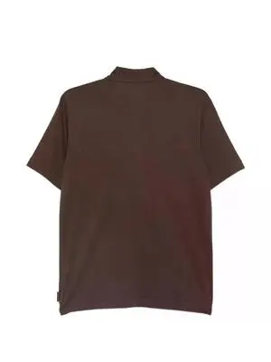 ZANONE Short-sleeve Polo Shirt - Brown