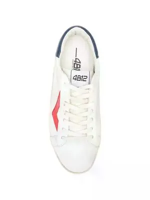 4B12 Suprime Leather Sneakers