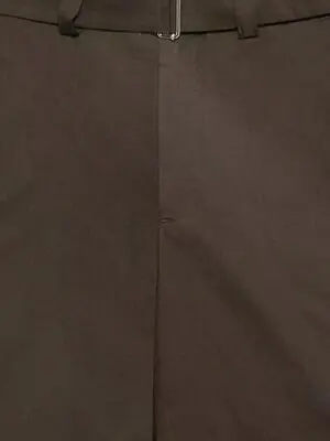 LOW BRAND Belted Shorts