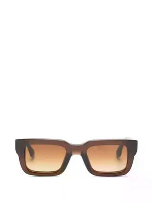 Chimi Core 05 Rectangle-frame Sunglasses - Brown