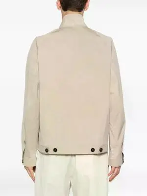 TEN C Tyne High-neck Raglan-sleeve Jacket