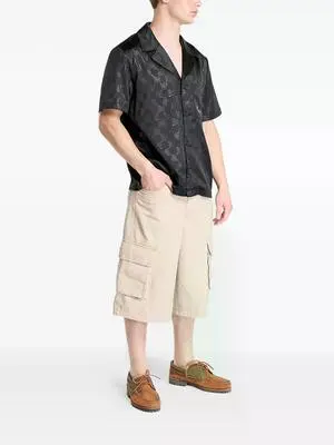 KARL KANI Knee-length Cargo Shorts