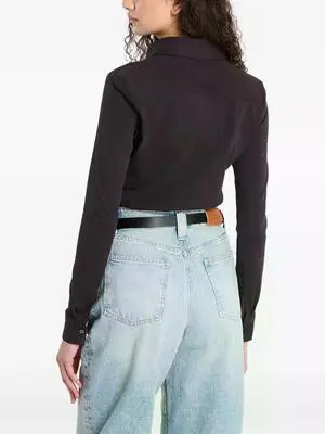 Tommy Hilfiger Logo-patch Long-sleeve Shirt