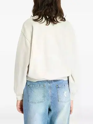 Wrangler Logo Print Crew Neck Sweater