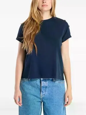 Tommy Hilfiger Button-detail T-shirt