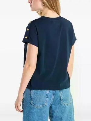 Tommy Hilfiger Button-detail T-shirt