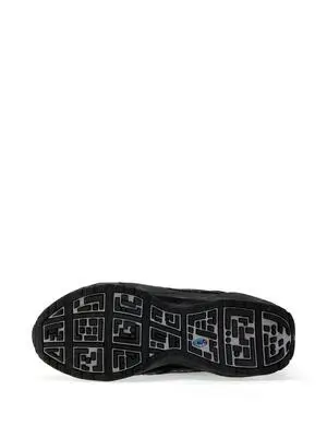 Nike Air Max Zip-front Sneakers - Black