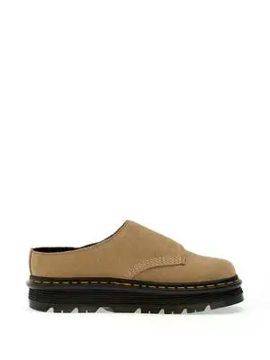 Dr. Martens Zebzag Anywair Touch-strap Suede Sneakers - Neutrals