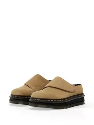 Dr. Martens Zebzag Anywair Touch-strap Suede Sneakers - Neutrals
