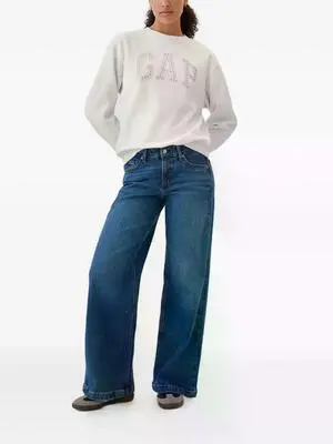 Gap Logo Rhinestone-embellished Sweater