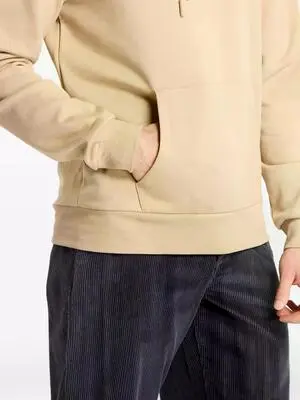 Lacoste Chest Logo Drawstring Hoodie - Neutrals
