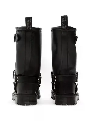Dr. Martens Aniston Strap Buckle-detail Boots