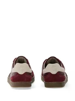 GROUNDS Panama Leather Sneakers