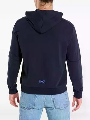 EA7 Logo-print Hoodie
