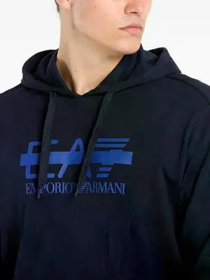 EA7 Logo-print Hoodie