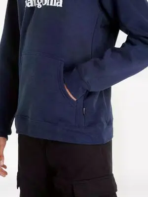 Patagonia Uprisal Logo-print Hoodie - Blue