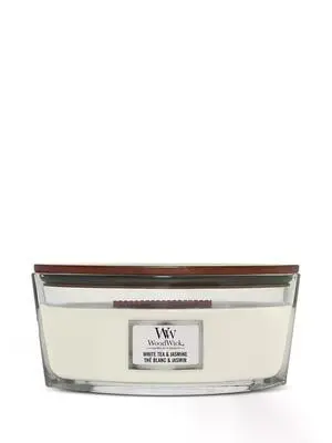 WOODWICK Logo-print Label Candle - Neutrals