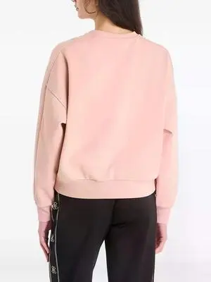 Guess Logo Studded Sweatshirt - Pink