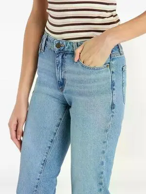 Guess G08 Whiskered Logo-patch Jeans
