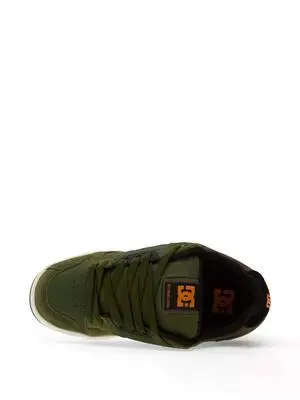 DC SHOES Suede Panelled Perforated Sneakers