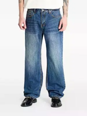 Guess Contrast Stitching Jeans For Men