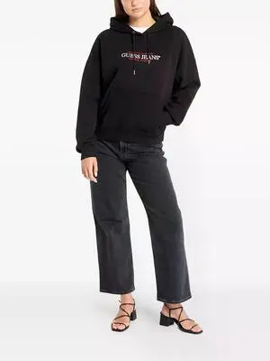 Guess Logo-print Drawstring Hoodie