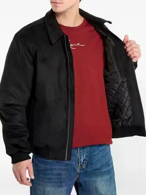 KARL KANI Legacy Faux-suede Jacket