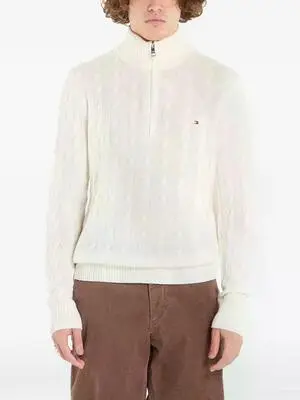 Tommy Hilfiger Embroidered Sweaters For Men
