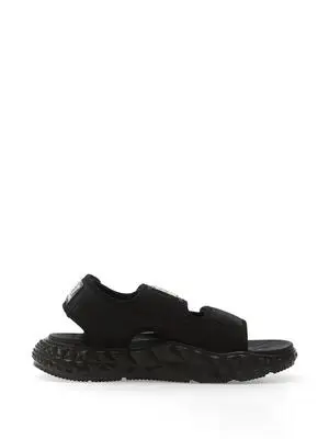 EA7 Kombat Touch-strap Sandals