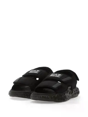 EA7 Kombat Touch-strap Sandals