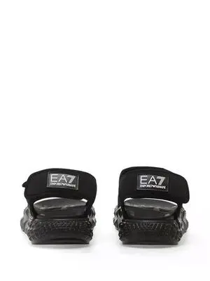 EA7 Kombat Touch-strap Sandals