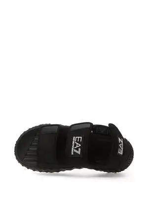 EA7 Kombat Touch-strap Sandals