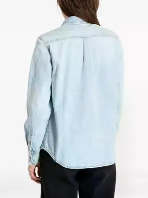 Guess Long Sleeve Button-up Shirt With Patches