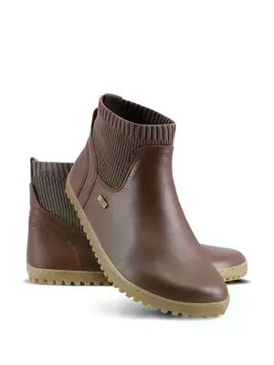 BE LENKA Ribbed-panel Ankle Boots