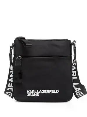 Karl Lagerfeld Small Logo-print Messenger Bag