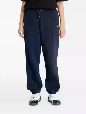 Guess Logo-patch Track Pants - Blue