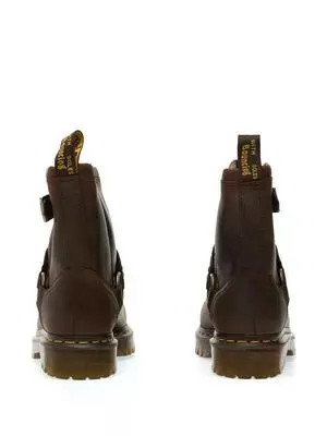 Dr. Martens Aniston Harness Leather Boots