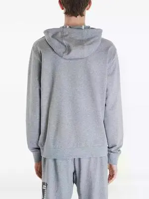 EA7 Logo-print Drawstring Hoodie