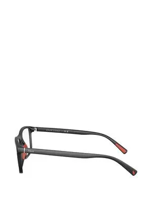 POLO RALPH LAUREN EYEWEAR Matte Rectangle Eyeglasses