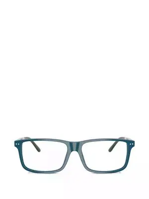 POLO RALPH LAUREN EYEWEAR Rectangle-frame Eyeglasses - Blue