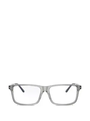 POLO RALPH LAUREN EYEWEAR Rectangle-frame Eyeglasses - Grey