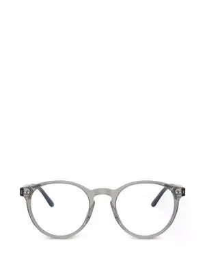 POLO RALPH LAUREN EYEWEAR Round-frame Glasses - Grey
