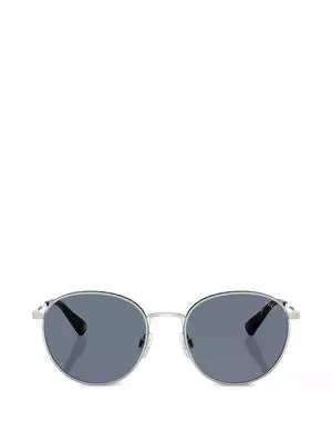 POLO RALPH LAUREN EYEWEAR Round-frame Sunglasses - Silver