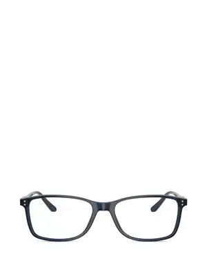 POLO RALPH LAUREN EYEWEAR Rectangle Frame Eyeglasses - Blue
