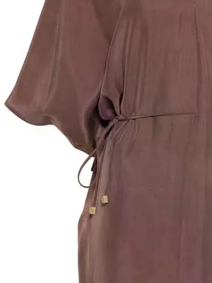 ALYSI Maxi Dress With Drawstring Detail