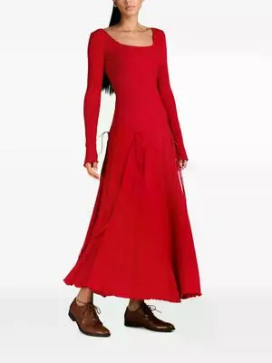 MARK-OFF Natalye Long Dress - Red