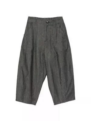 Soh Belt-loop Wide-leg Jeans